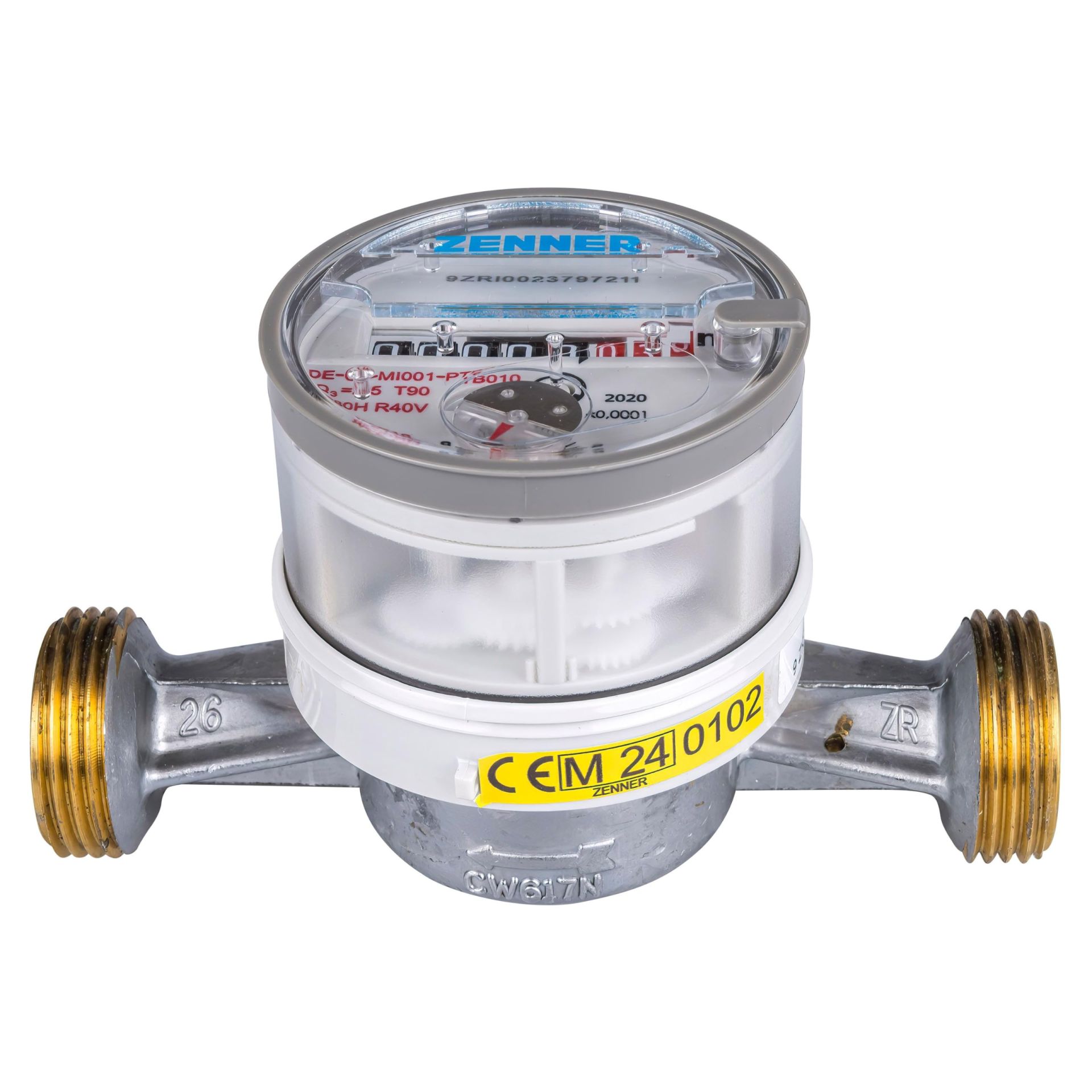 Minol Zenner Sıcak Su Sayacı DN20